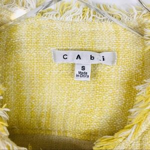 CAbi | Jackets & Coats | Cabi Yellow Tweed Blazer | Poshmark